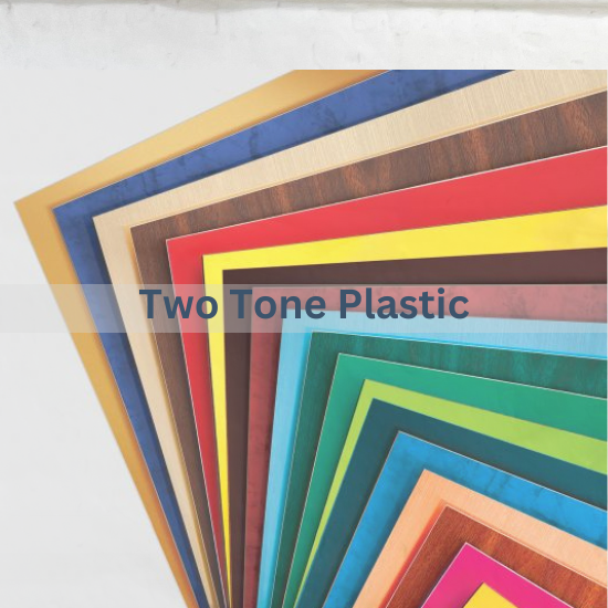 Two Tone Plastic – Delvie's Plastics
