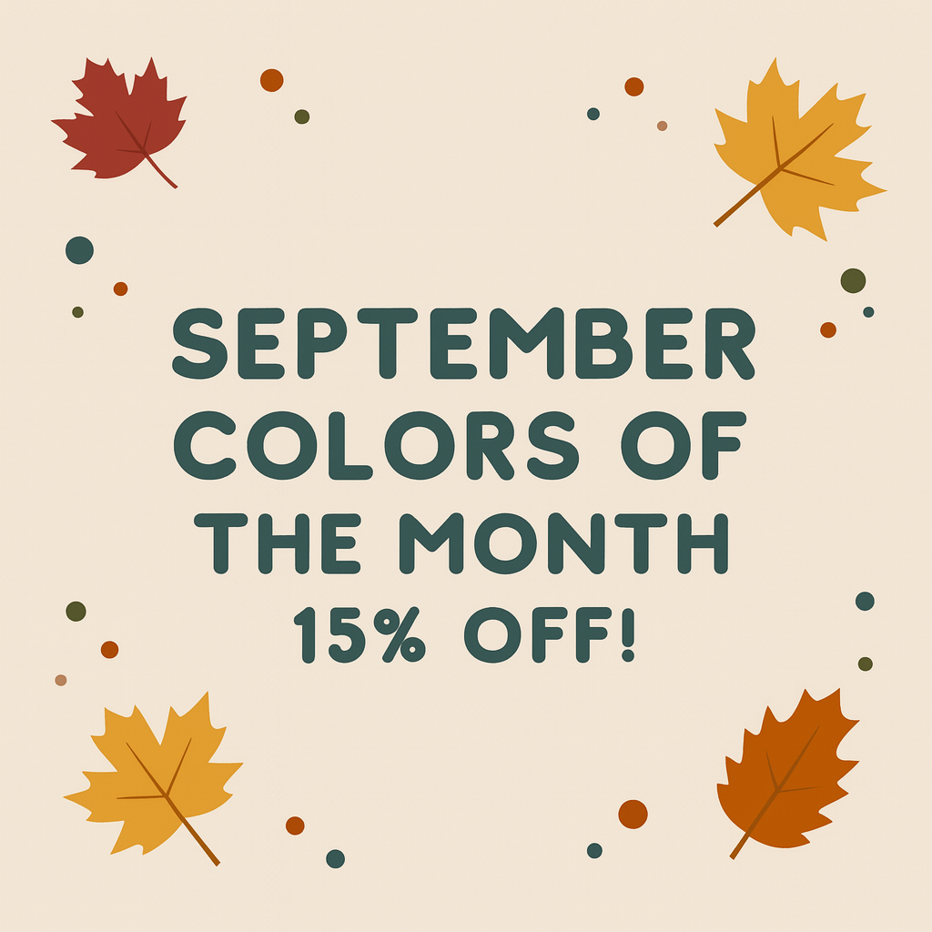 September Colors of the Month – Delvie's Plastics