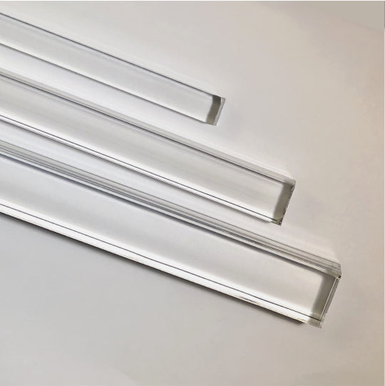 Clear Square Extruded Acrylic Rod – Delvie's Plastics