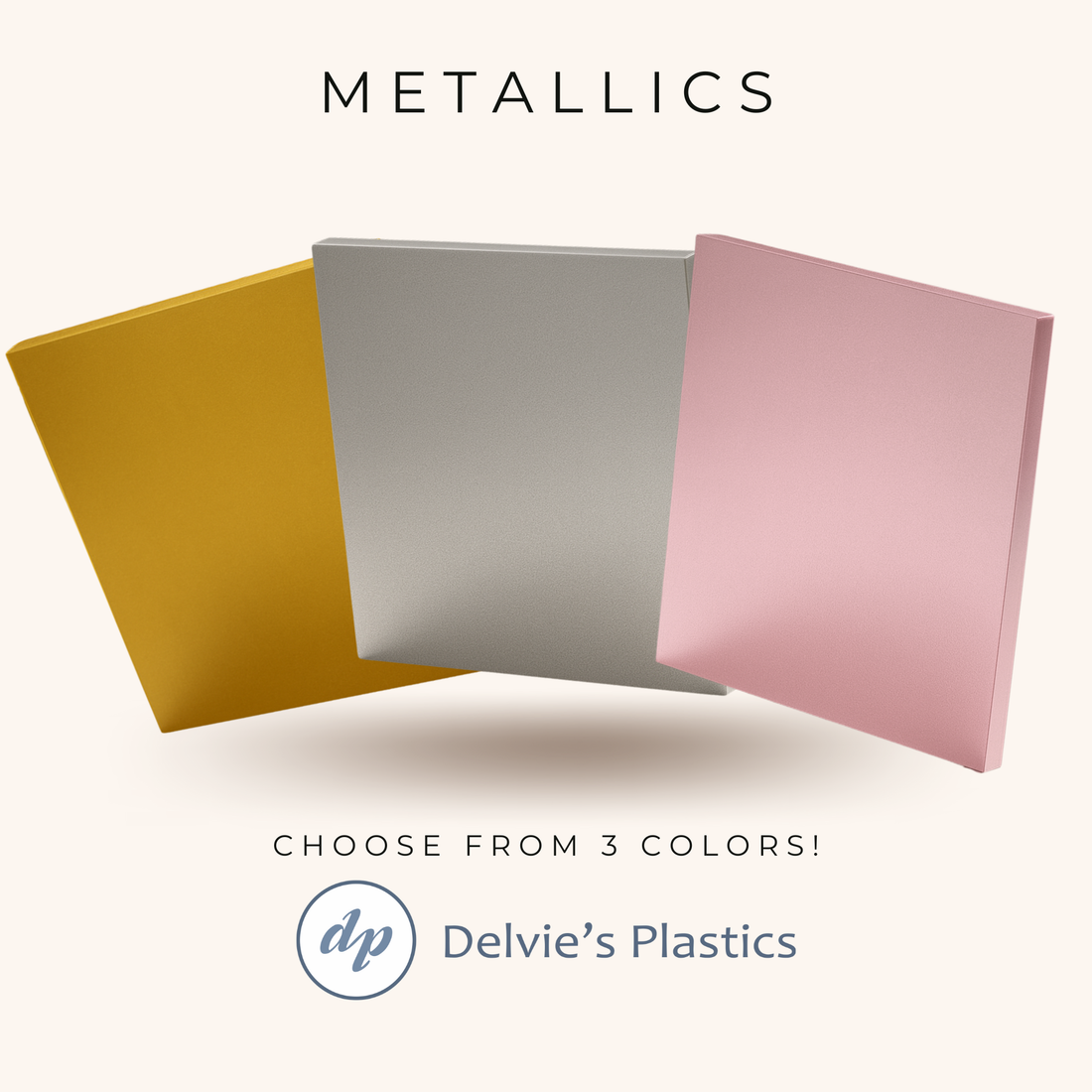 Metallics Cast Acrylic Sheet – Delvie's Plastics