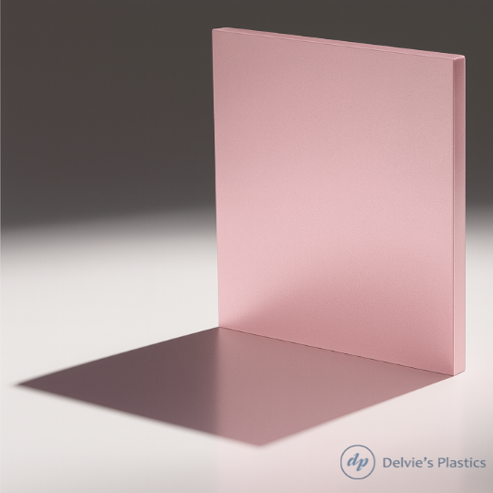 Pink Metallic Cast Acrylic Sheet – Delvie's Plastics