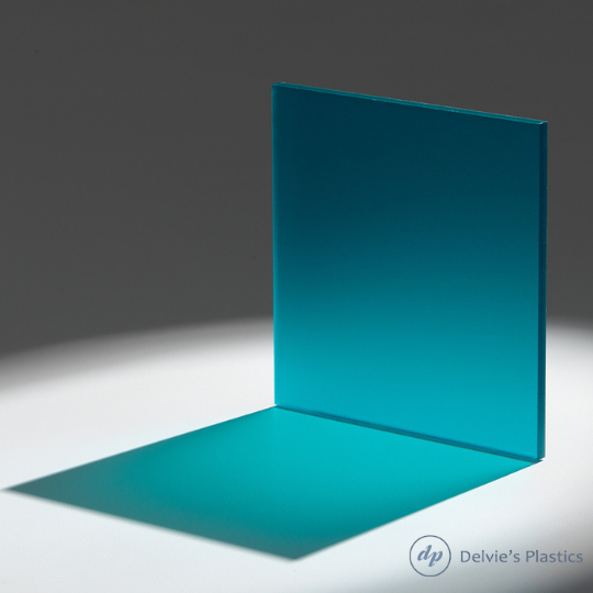 Soft Teal Acrylic Sheet – Delvie's Plastics